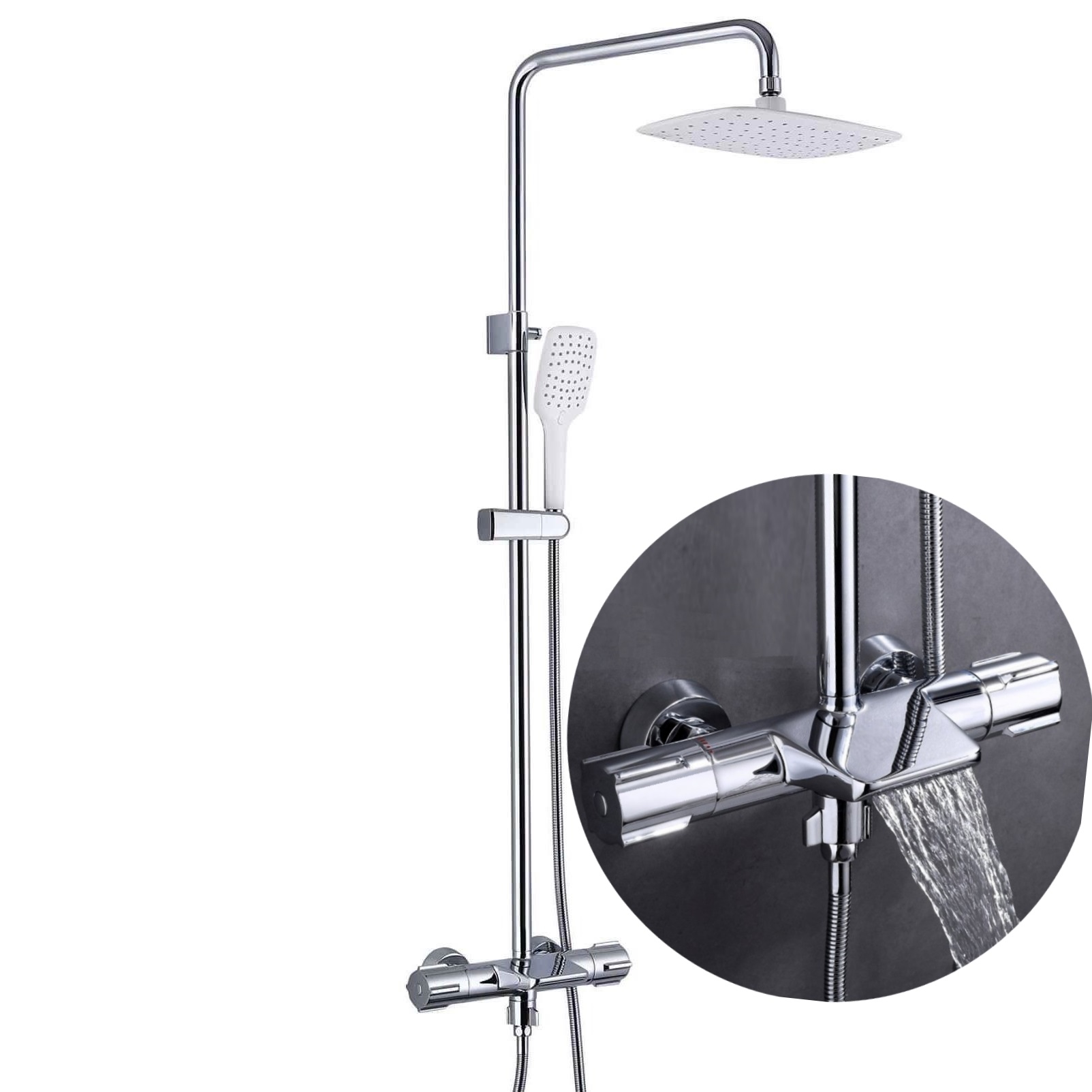 Cây sen tắm nóng lạnh cao cấp Cary CA-6095, Cây sen Cary, Sen tắm cary ...