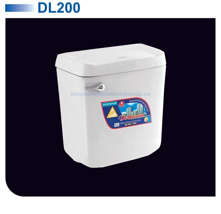 Thùng nước Dolacera DL200, Thiết bị vệ sinh Bình Dương, Bồn cầu ...