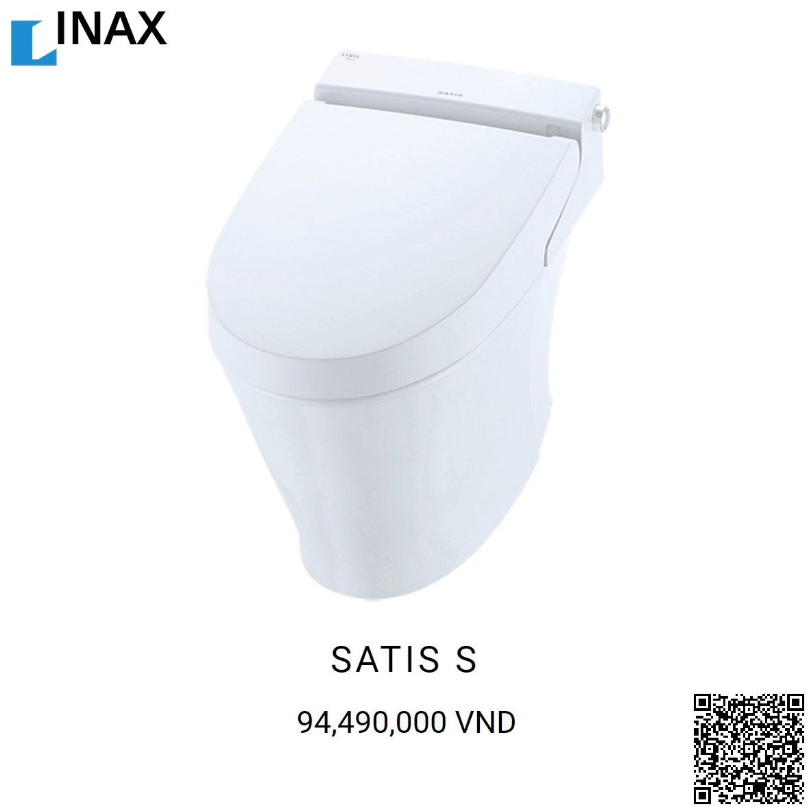 Bồn cầu thông minh Inax SATIS S, Inax, Thiết bị vệ sinh Inax, Inax Bình Dương, Inax HCM, Inax ...