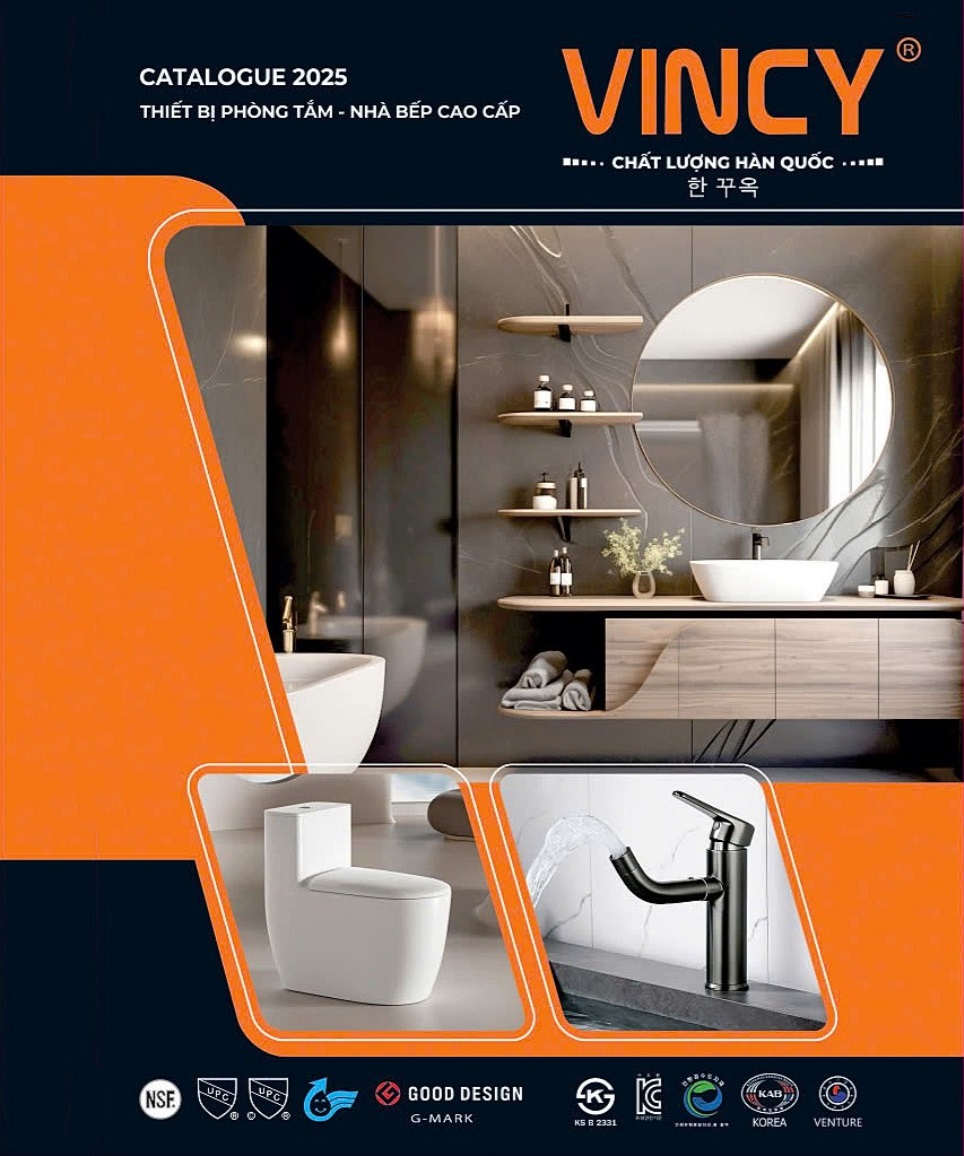 Thiết bị vệ sinh Vincy, Catalogue Vincy, Bảng giá Vincy, Vincy Việt Nam ...