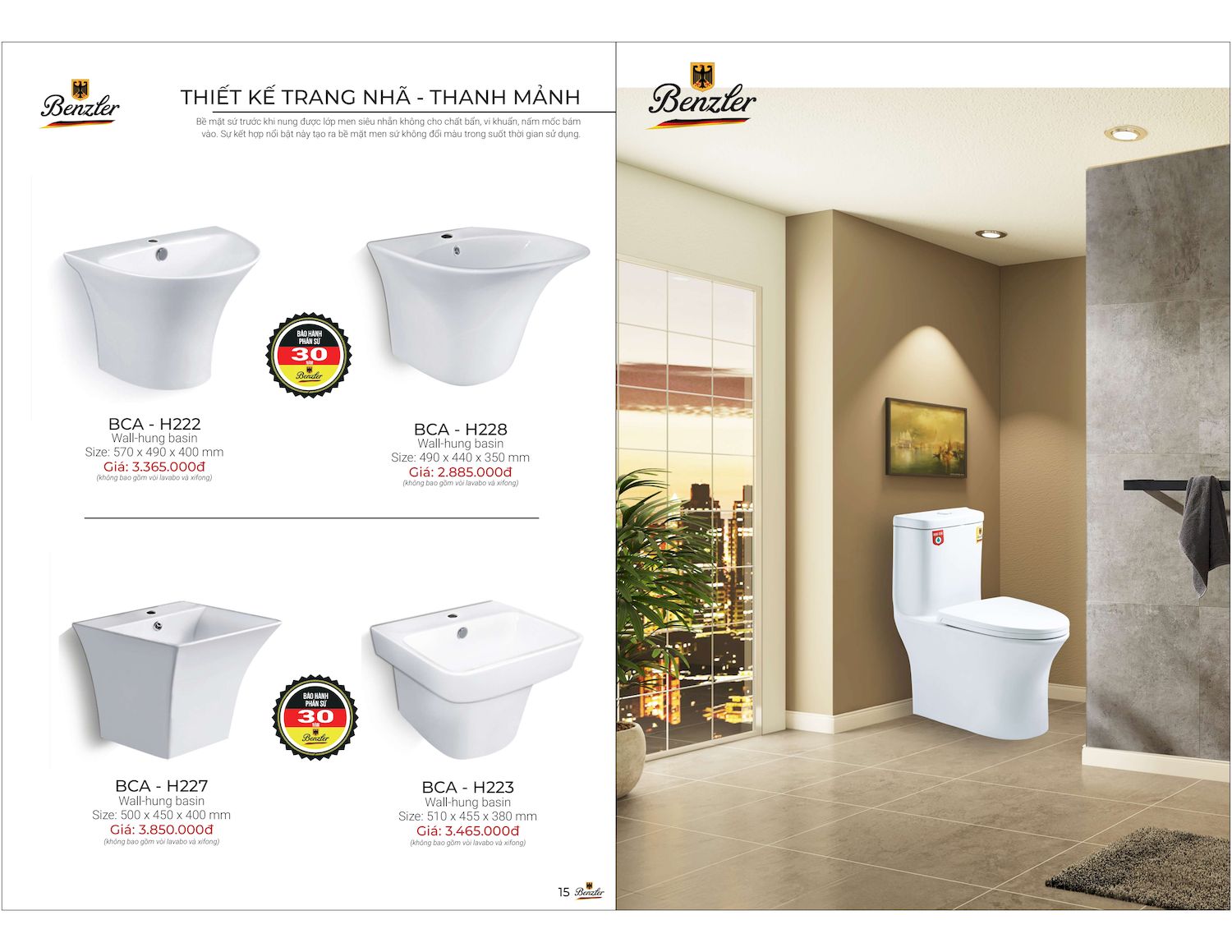 Thiết bị vệ sinh Benzler, Benzler Viet Nam, Benzler Bình Dương, Đại lý ...