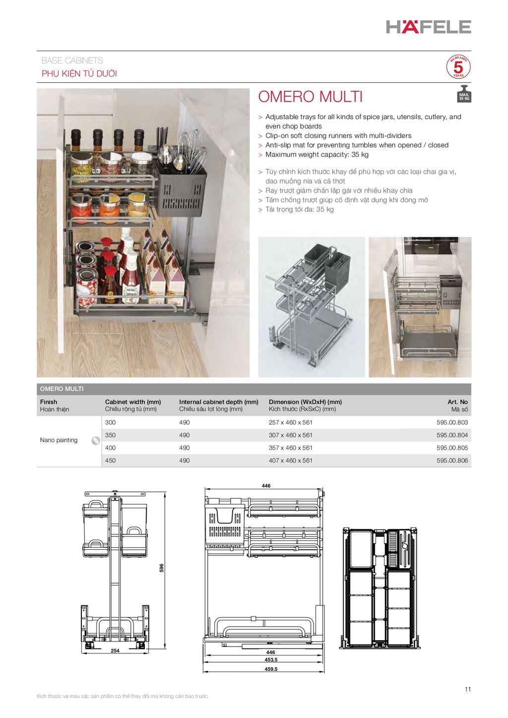 Hafele Việt Nam, Bảng giá Hafele, CATALOGUE Hafele, mới nhất, phụ kiện ...